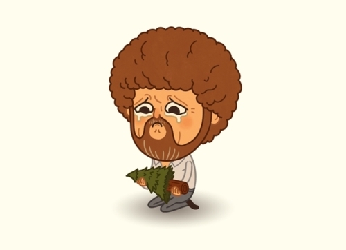 Bob Ross Word Guess